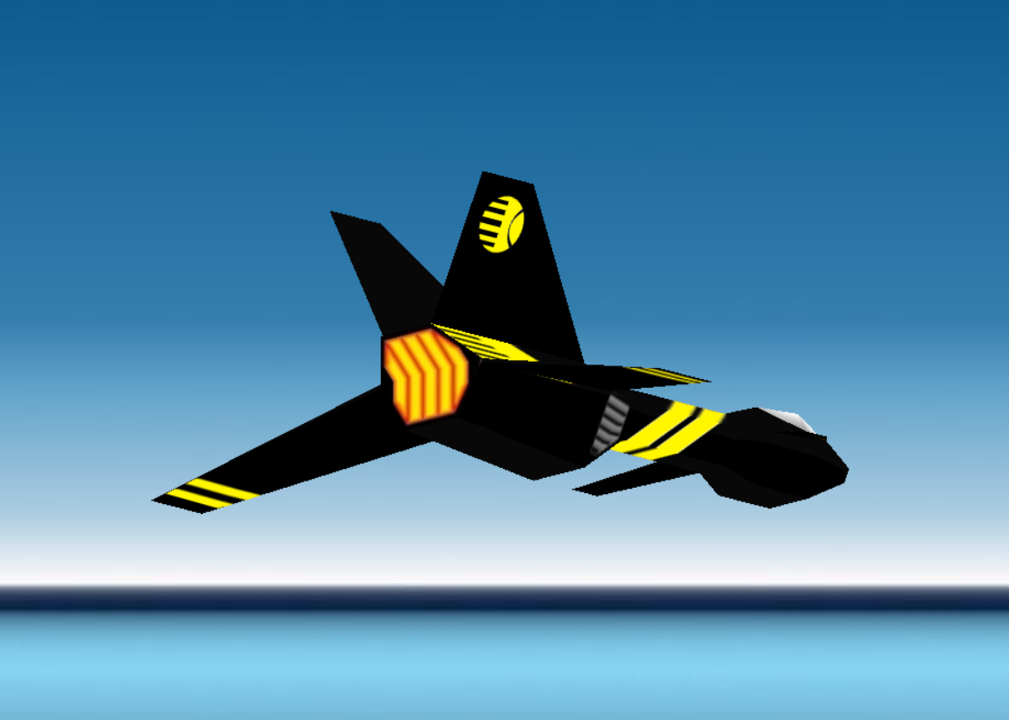 fighter jet 3d model