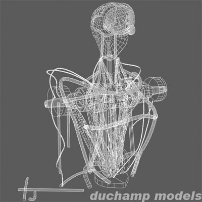 robot rig prop labs 3d model