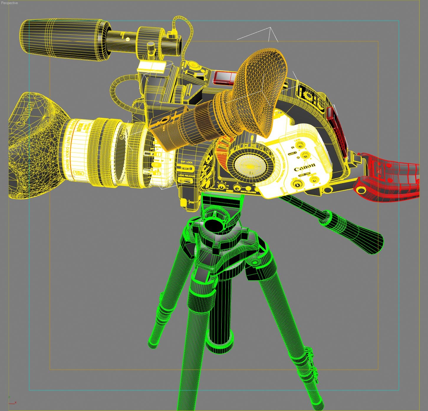 3d canon xl1s camcorder model