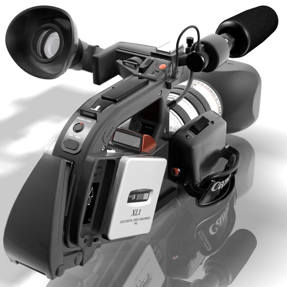 3d canon xl1s camcorder model