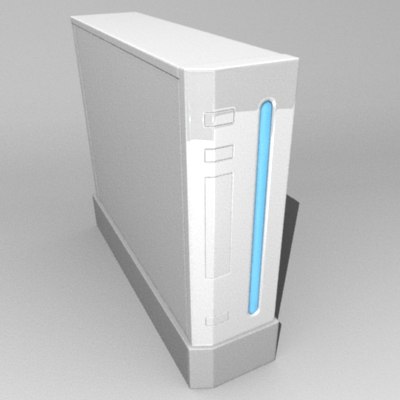 wii 3d model