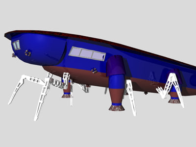 3d cargo shuttle shipping
