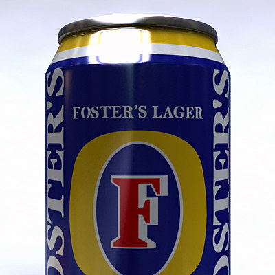 3dsmax 33cl foster beer