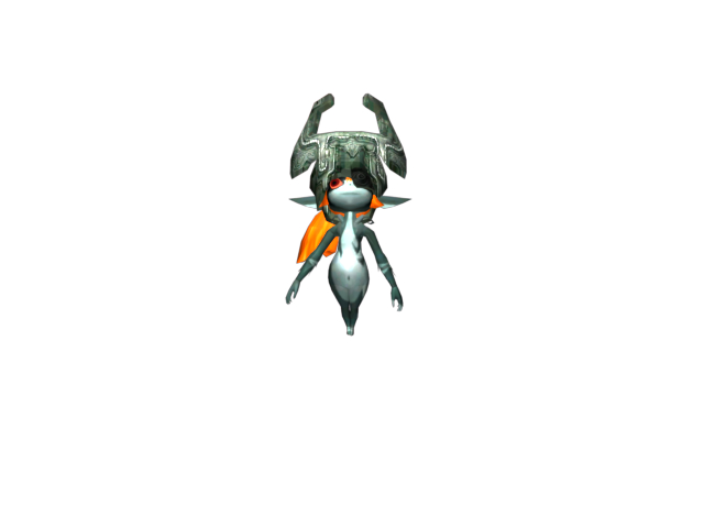 free rigged midna 3d model