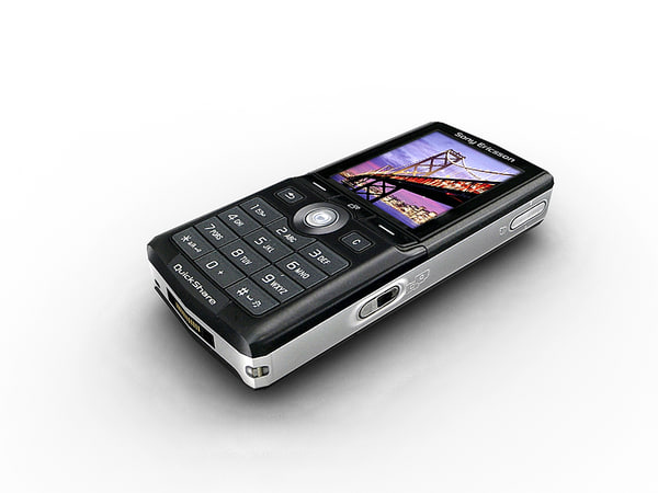 3d sony ericsson k750i model