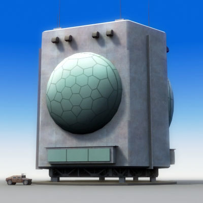 fps-05 military radar 3d x