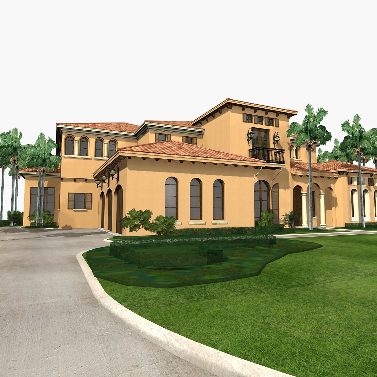 3ds max villa residence