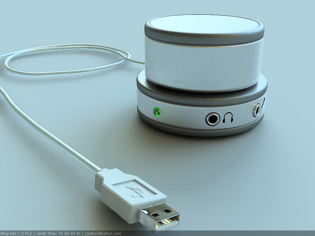 3d big volume button