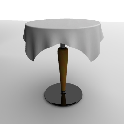 table tableclothes 3d model