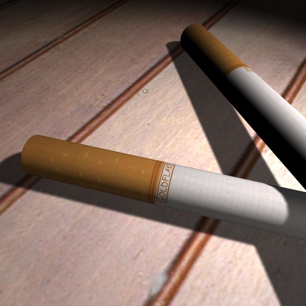 3d cigarette cigar model