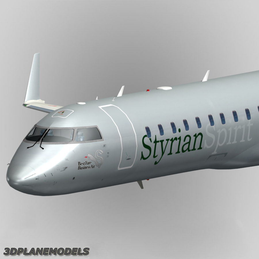 3d bombardier crj-700 styrian spirit