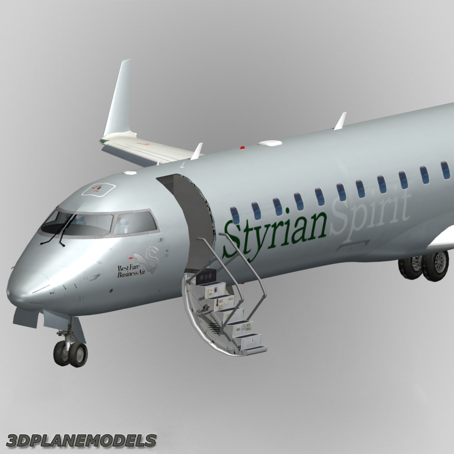 3d bombardier crj-700 styrian spirit