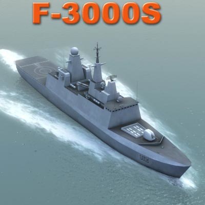 royal frigate f3000s 3d model