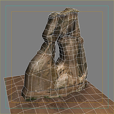 3ds max rock
