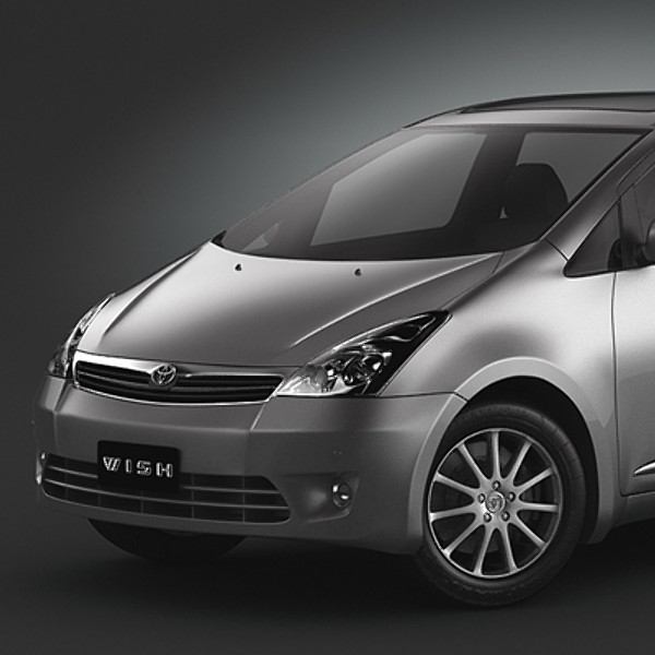 toyota wish 3d model