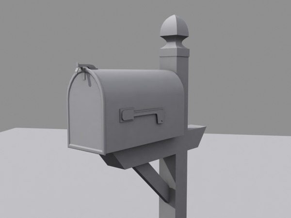 3ds max mailbox letterbox