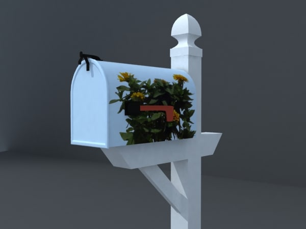 3ds max mailbox letterbox