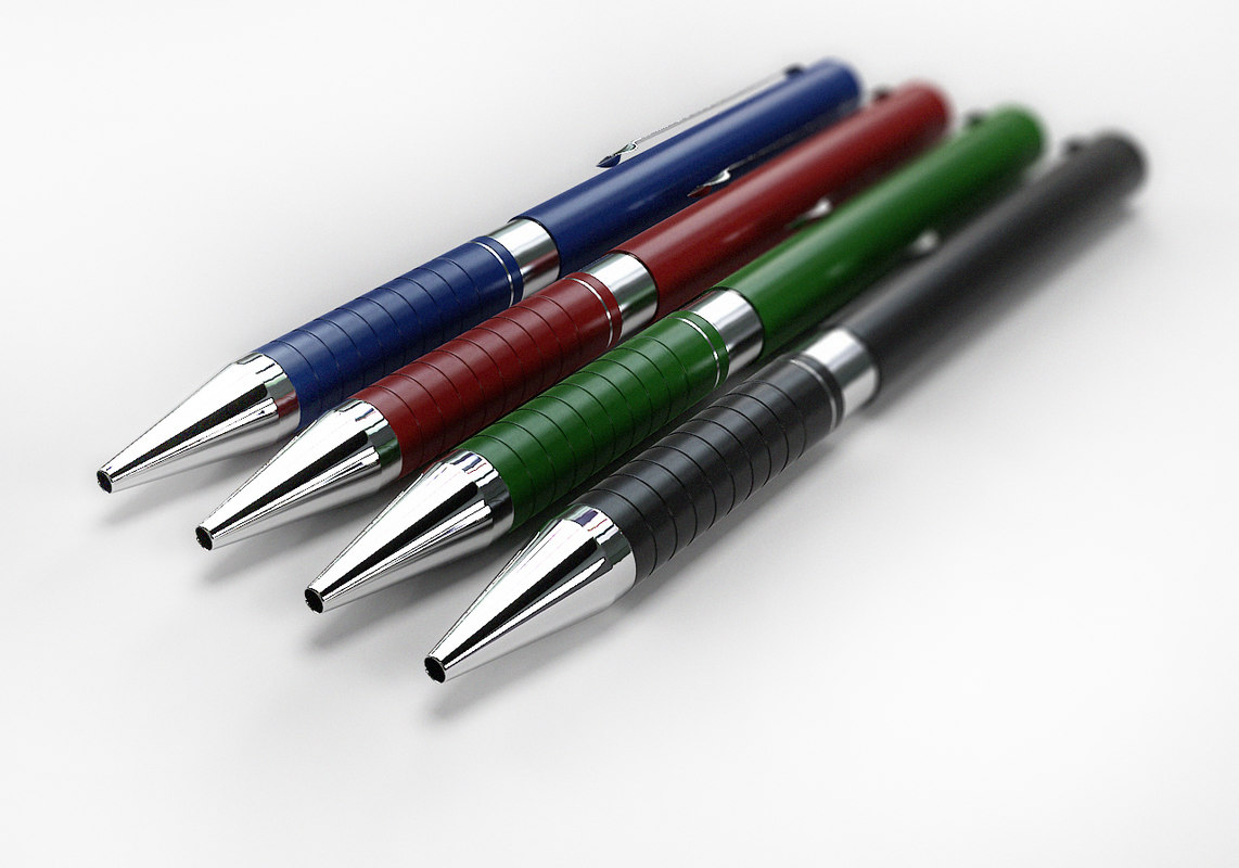 Pen 3d Model Pen 3d Model