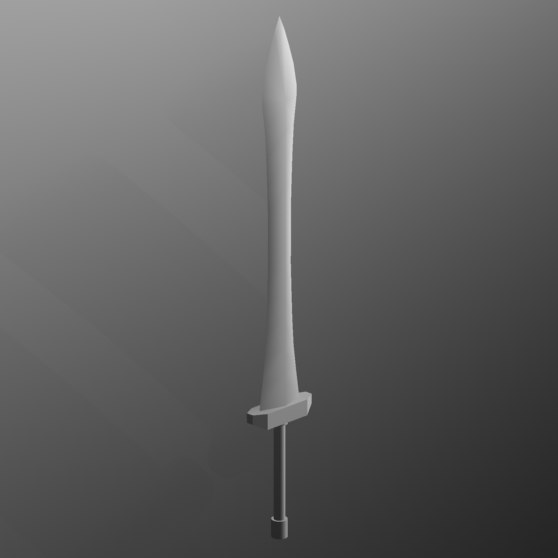 free doom blade 3d model