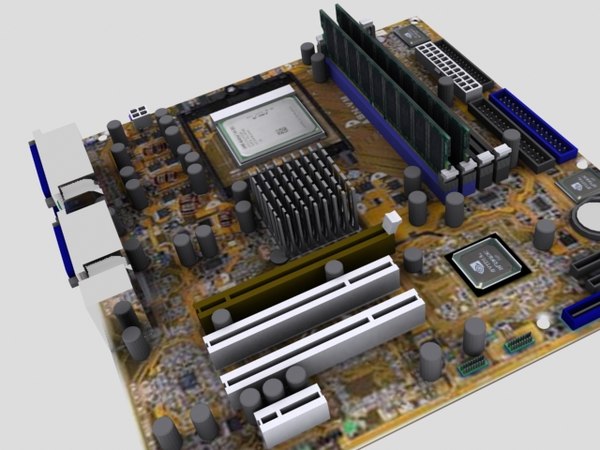 Motherboard 3D Models for Download | TurboSquid