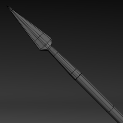 spear 3d model