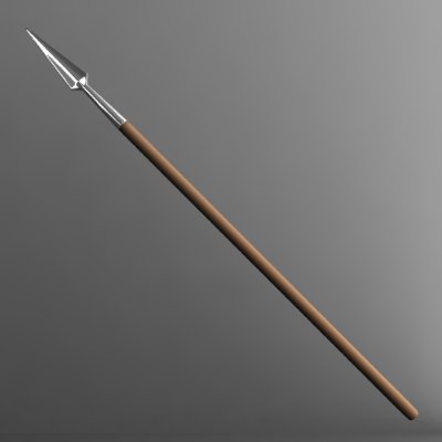 spear 3d model
