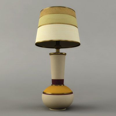 3ds max table lamp