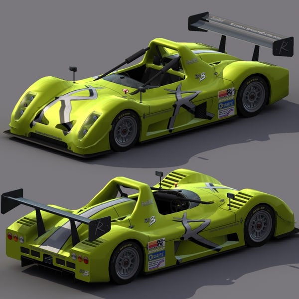 3d model radical sr8 racing