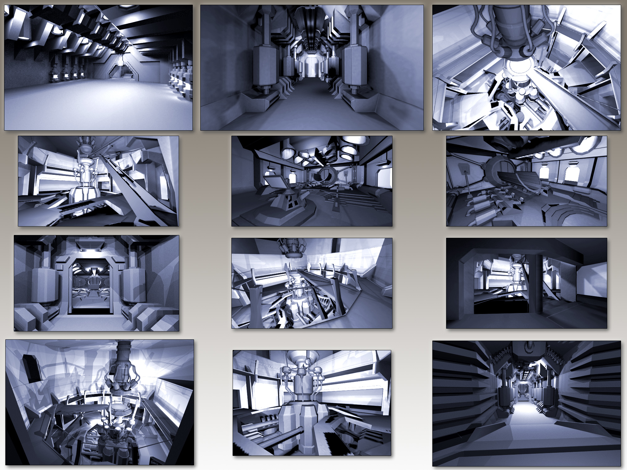 3ds max science fiction level