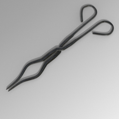 3d model lab tongs