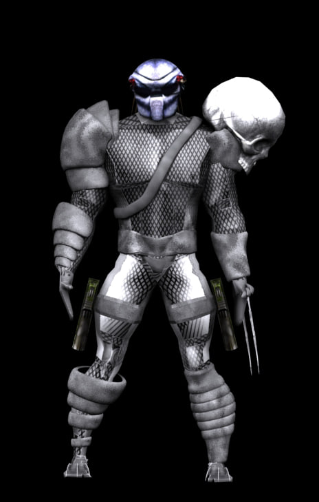 3d predator model