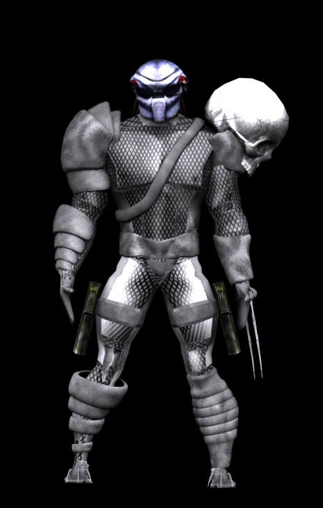 3d predator model