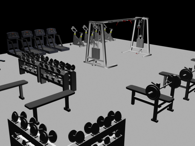 3d weight room
