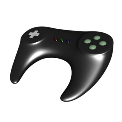 controller 3d model