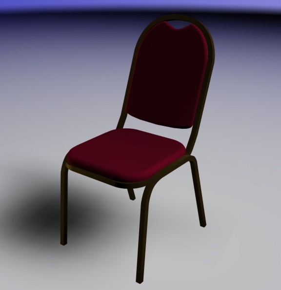 3d banquet chair