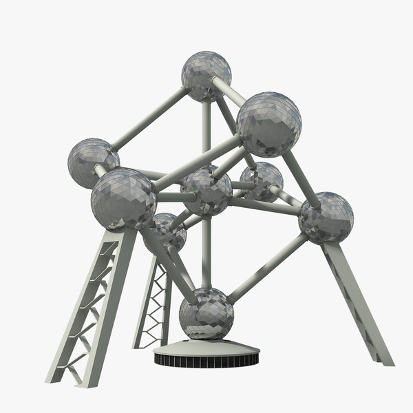 atomium expo brussel 3d model