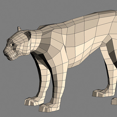 puma real time 3d model
