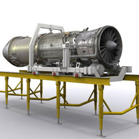 Jet Engine 3D Models for Download | TurboSquid