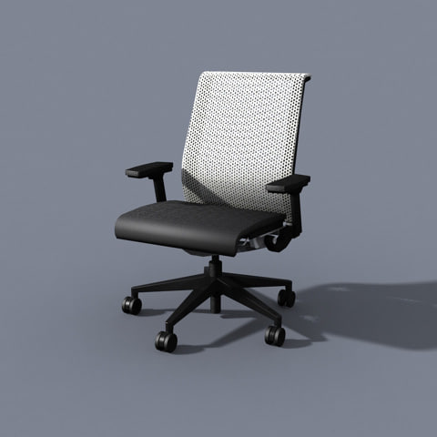 3ds max chair think