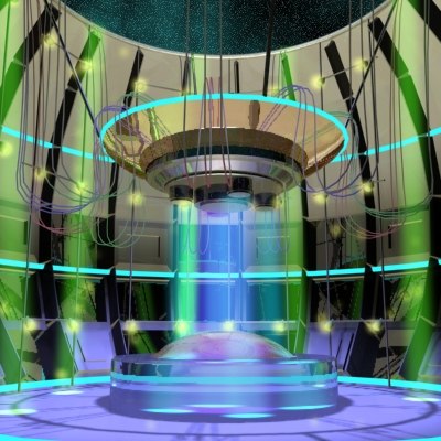 3ds max sci fi space station