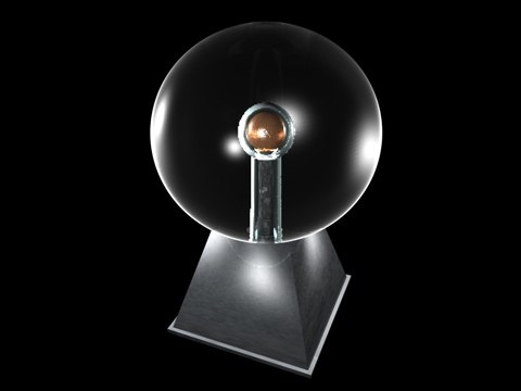 static ball 3d model
