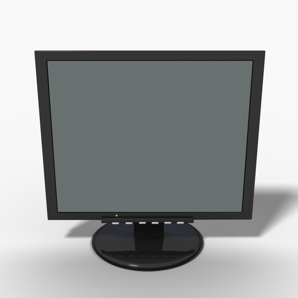 3d model pc monitor lcd