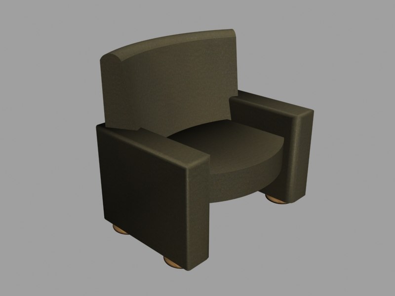 arm chair 3d model