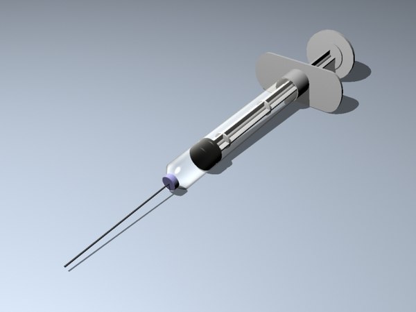 free syringe 3d model