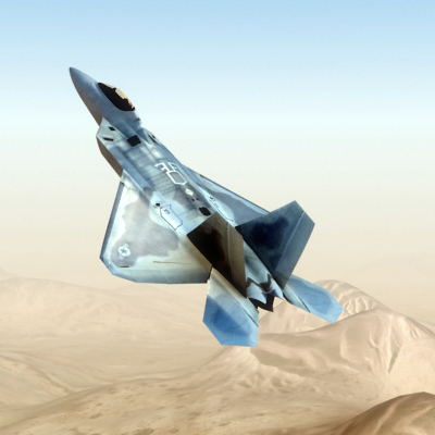 stealth fighter aircraft 3d model