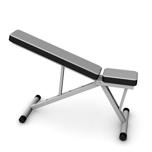 gym bench 3d model
