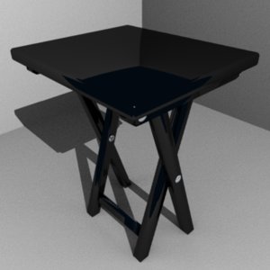 Folding Table 3D Models for Download | TurboSquid