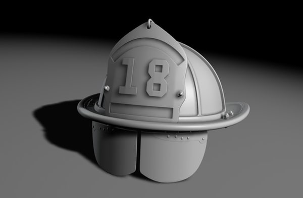 3d firehat model