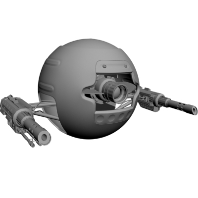 3d spherical robot