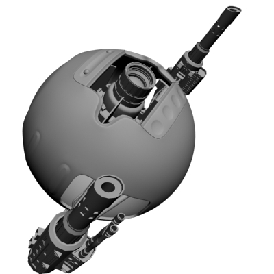 3d spherical robot
